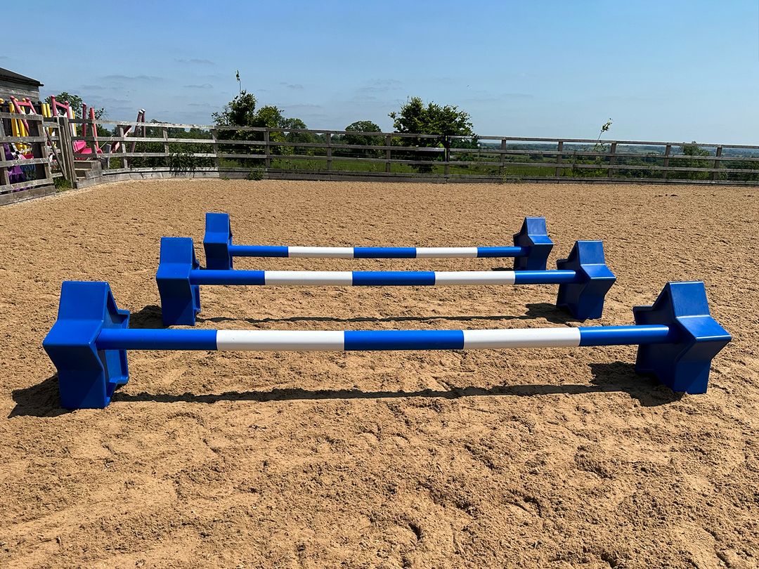 Cavaletti Star | Triple Jump Set | PolyJumps®