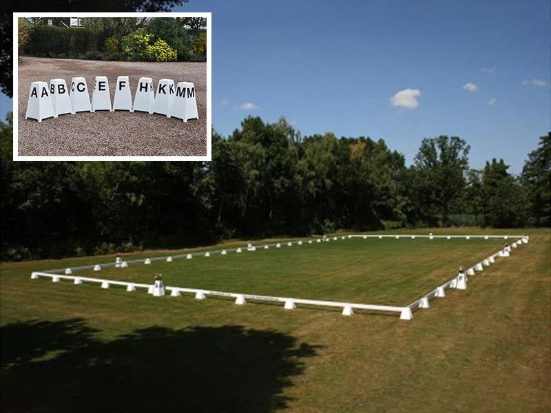 20m x 40m Dressage Arena Kit | PolyJumps®