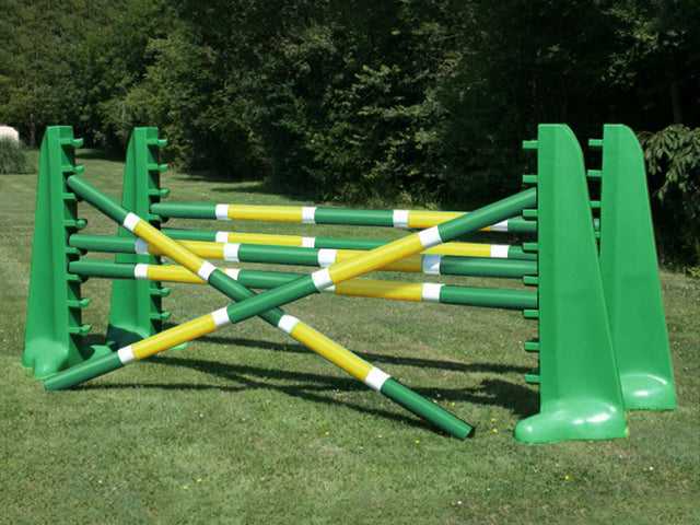 Carol Mailer Mini Cross Pole Jump Set | PolyJumps®